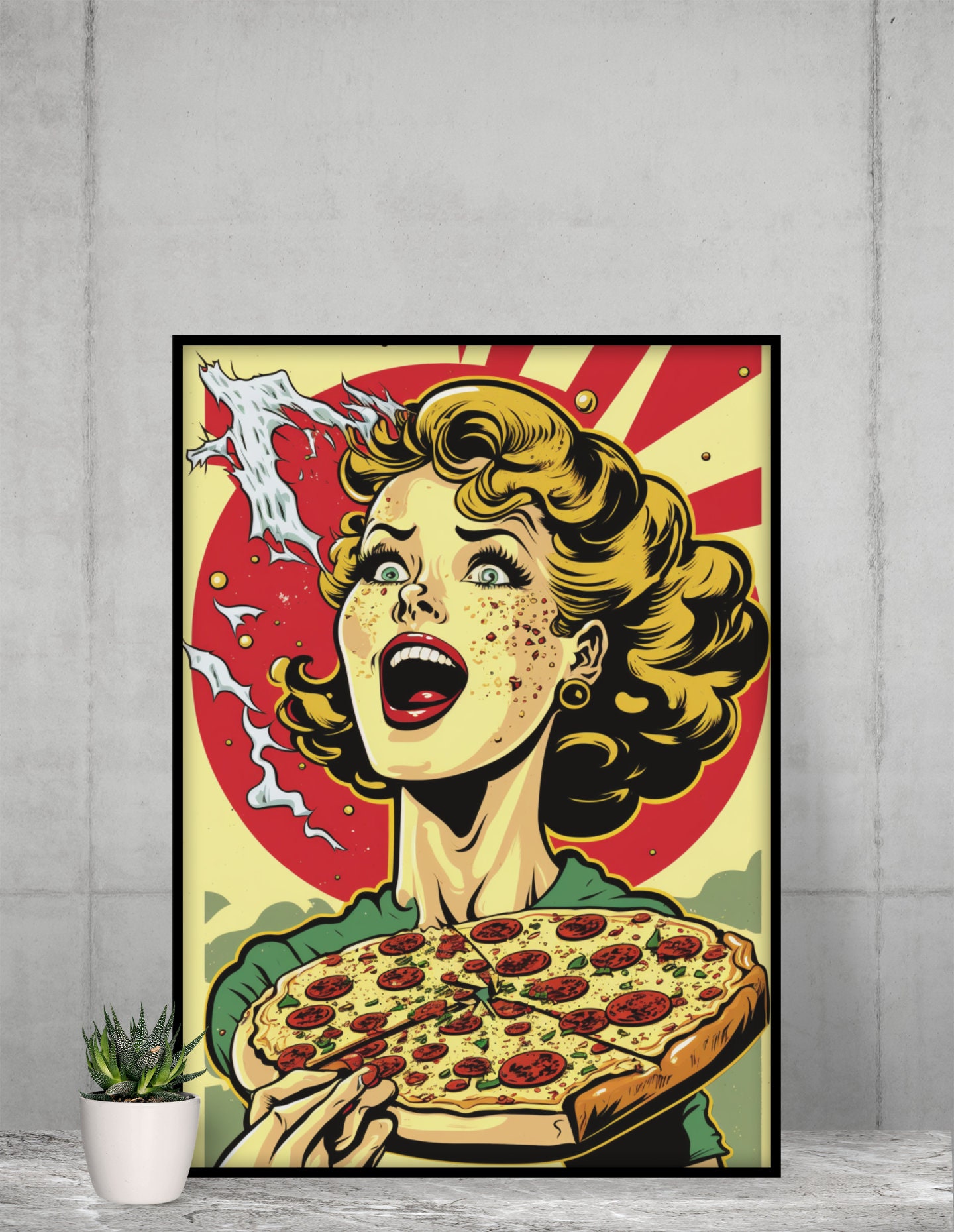 Pop Art Collection Printable Digital Artwork for Pop Culture Lovers ...