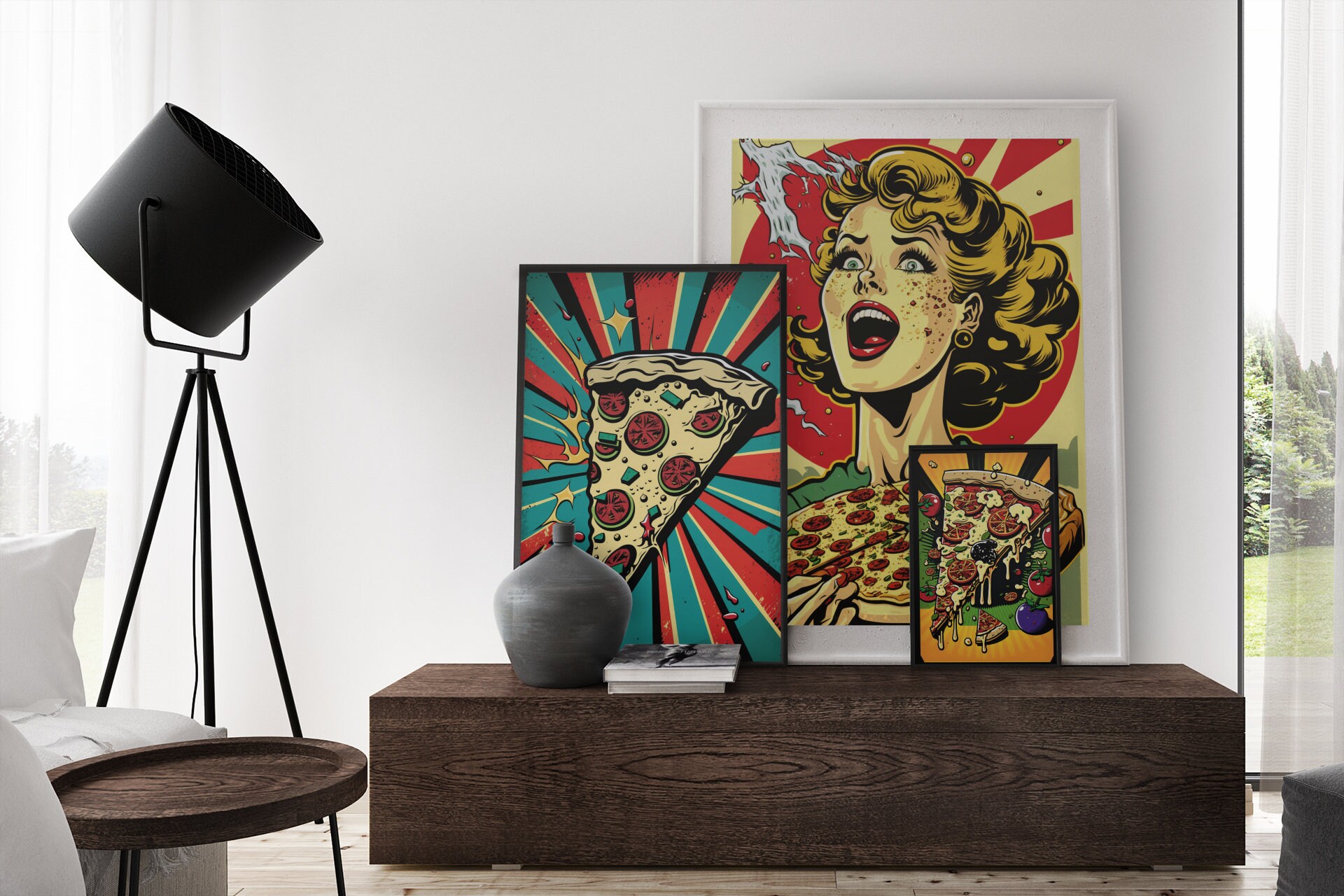 Pop Art Collection Printable Digital Artwork for Pop Culture Lovers ...