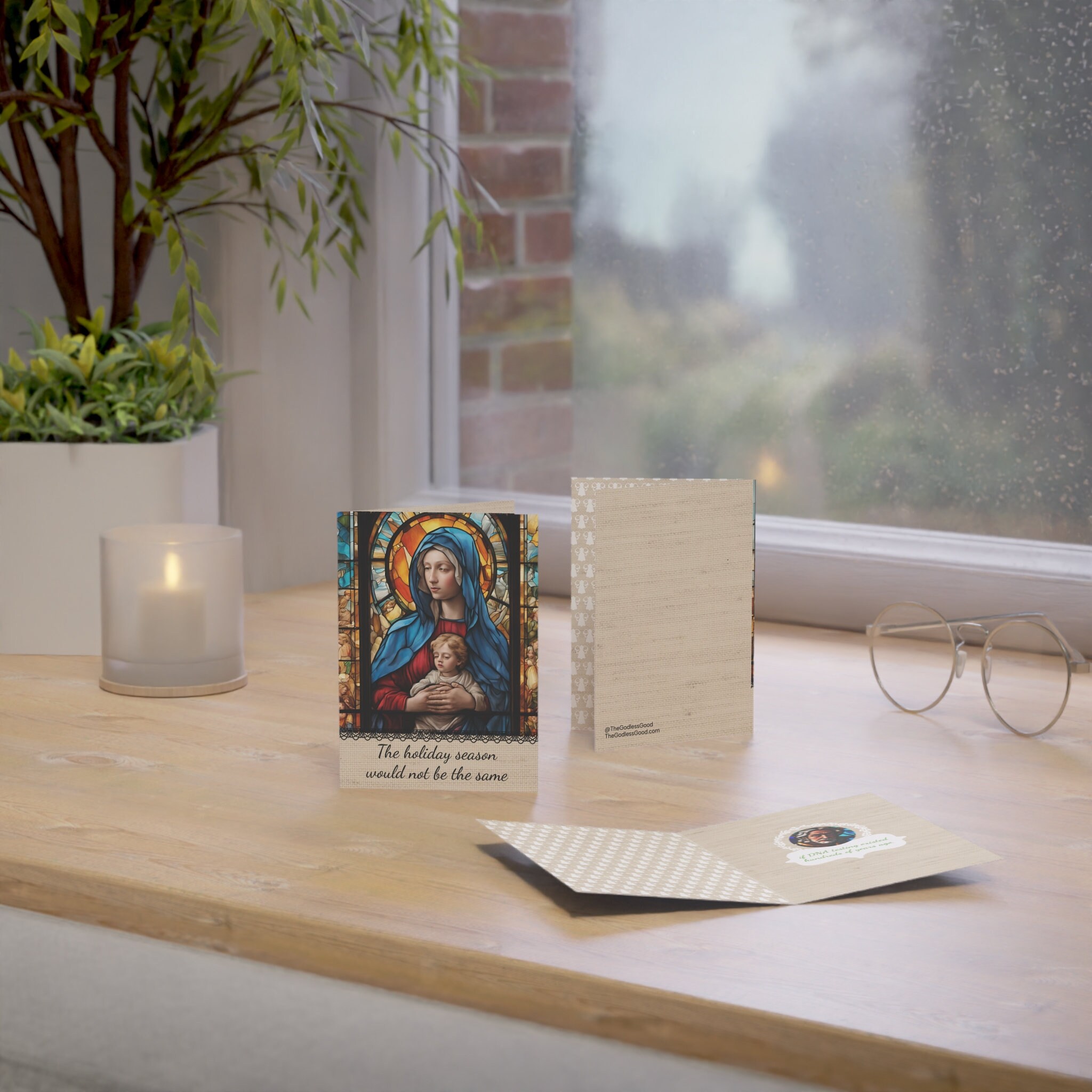 Sus Mary - Folded Greeting Cards: 2 Sizes, 1 or 10 Pk, Atheist ...