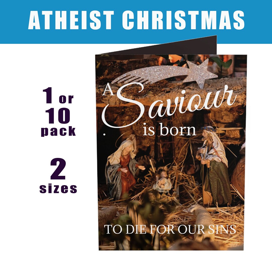 Let's Not Disappoint Jesus - Folded Greeting Card: 2 Sizes, 1 or 10 Pk ...