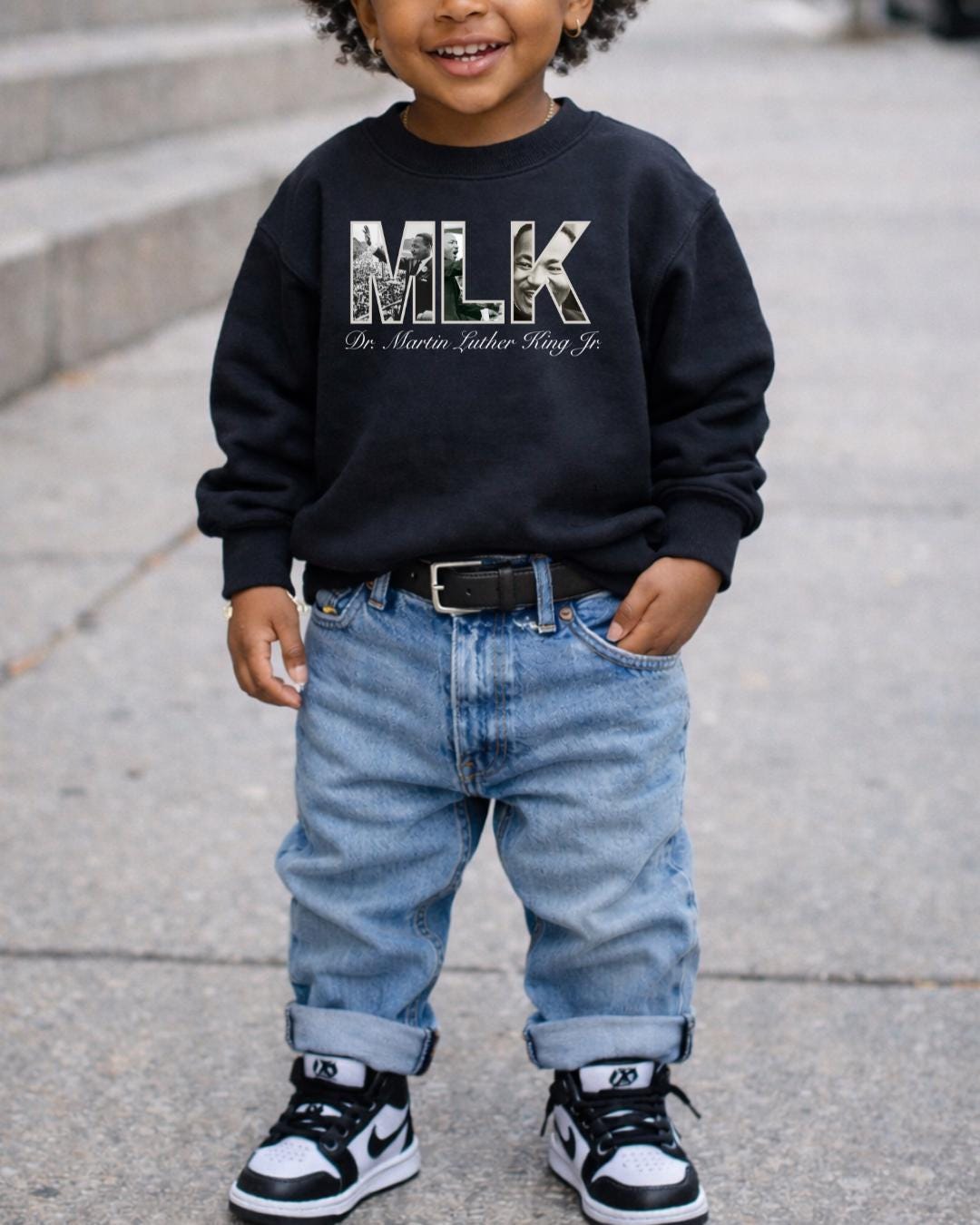 MLK Toddler Sweatshirt | Black History Month MLK Crewneck | Civil ...