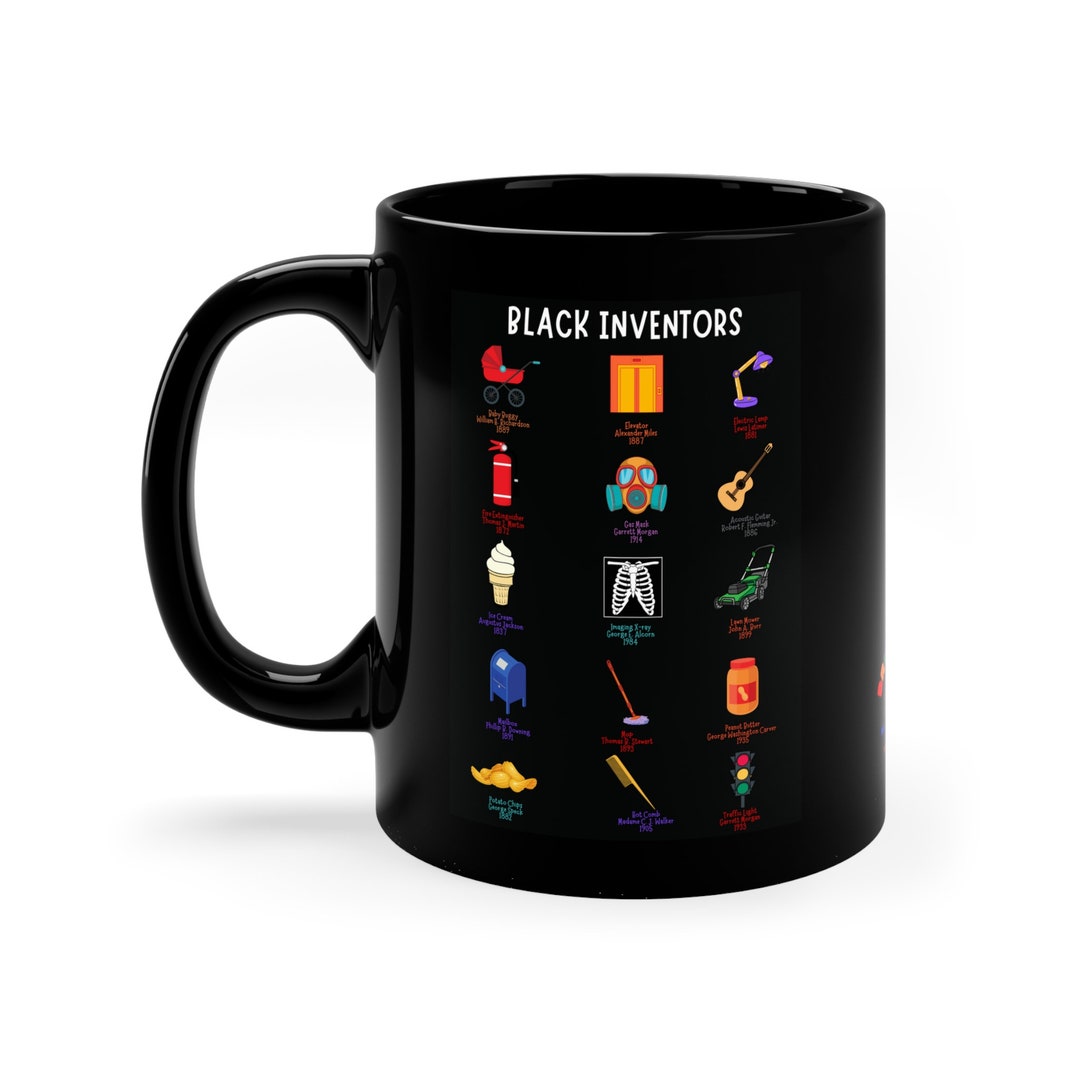 Black History Coffee Mug Honoring Icons & Inventors! - Etsy