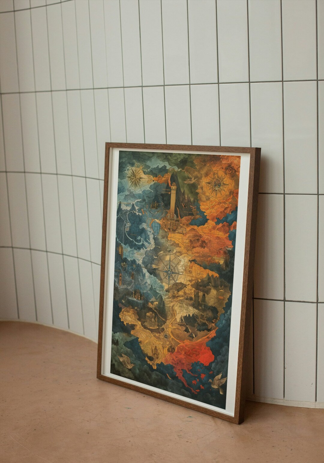 Alchemical Poster Ancient Art Poster Digital Art Alchemical Art Alchemy ...