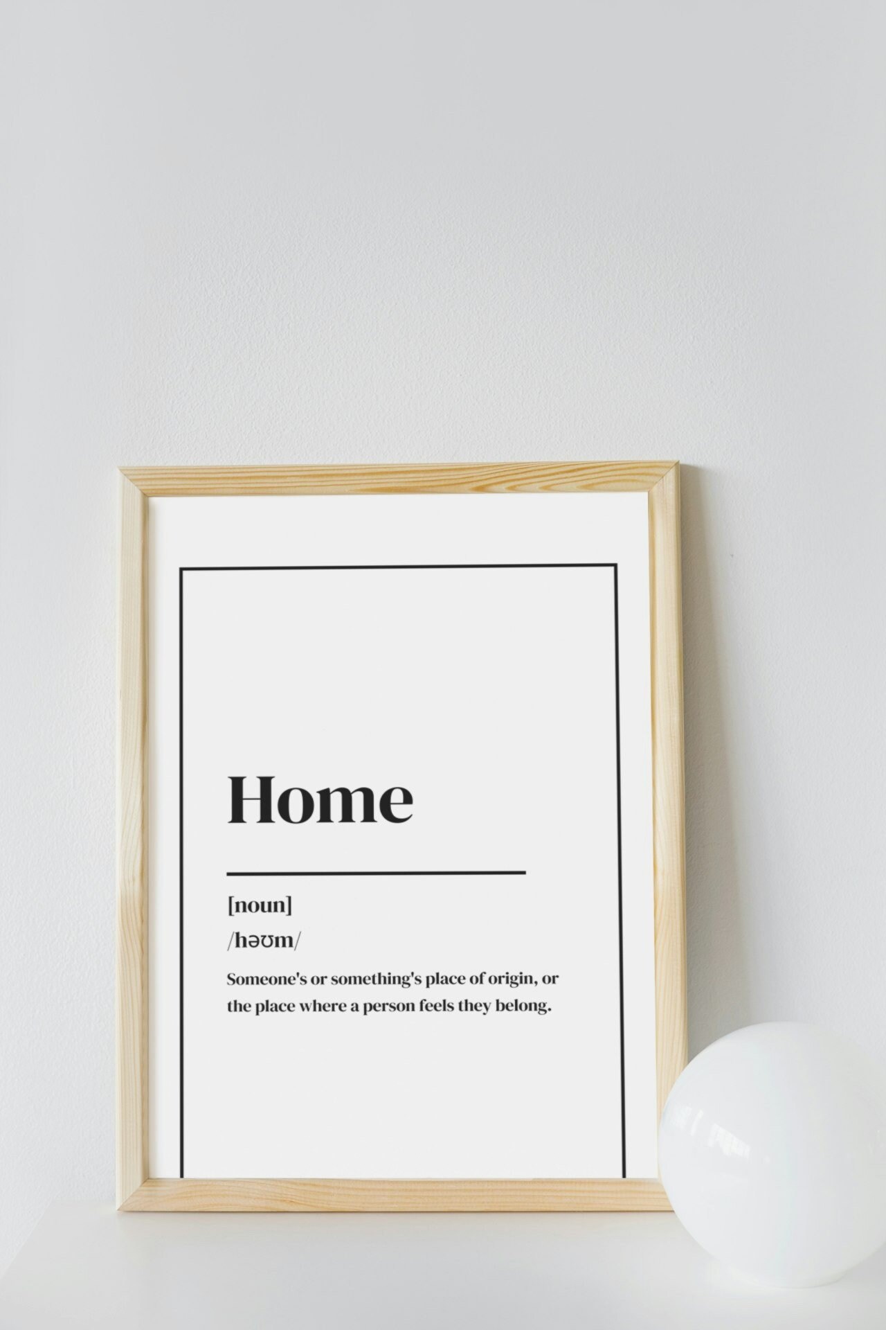 Home Poster Quotes Minimal Style Printable Poster A3 A4 Inspirational ...