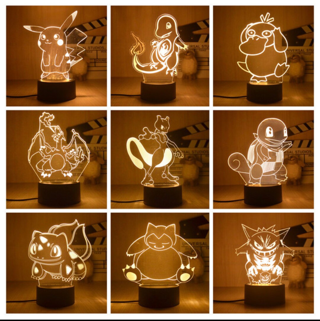 Pokémon LED Lights - Etsy