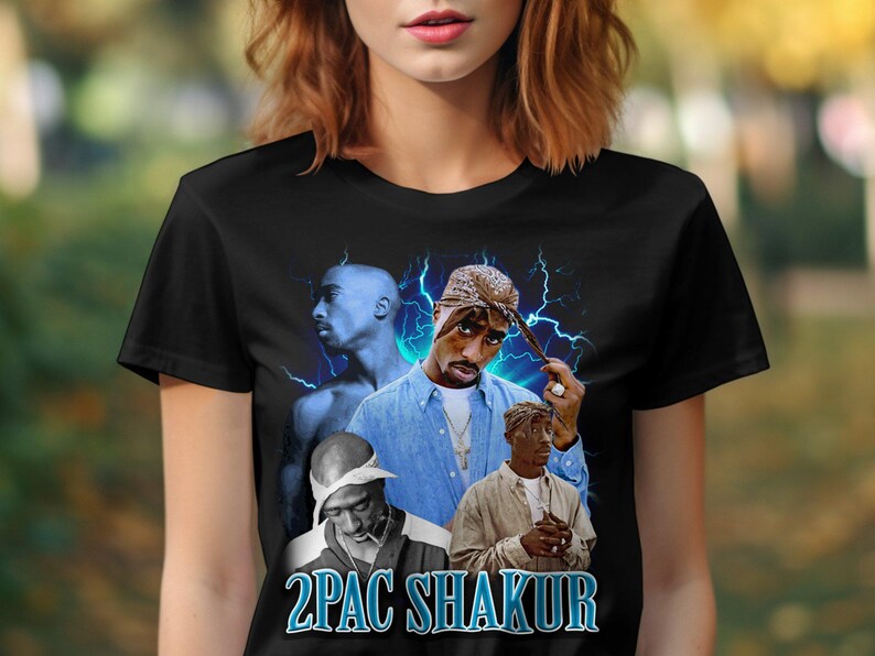 2pac Shakur Digital Art, Instant Download PNG, Vintage Hip Hop - Etsy ...