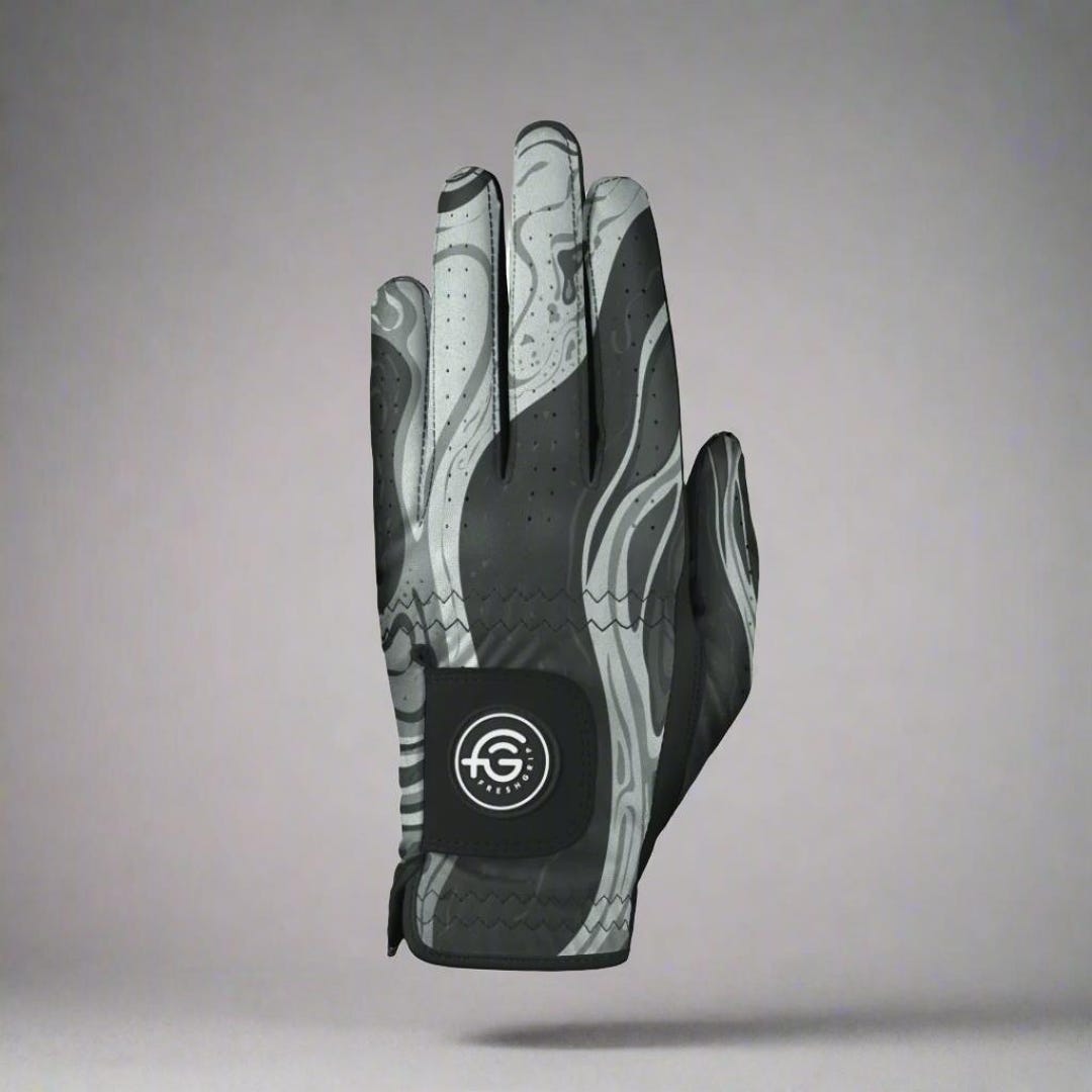 Black Marble Golf Glove | Motif Collection - Etsy