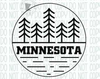 Digital Instant Download Minnesota Design MN Shirt Design MN Apparel ...