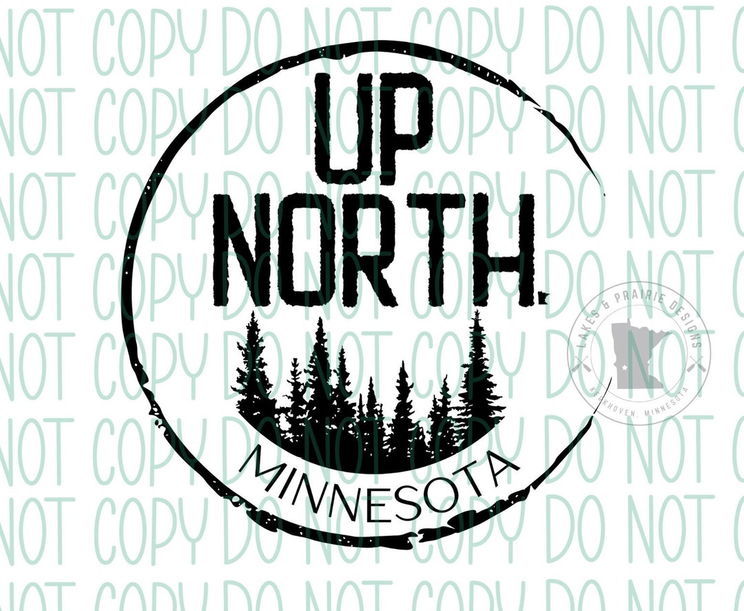 Up North Minnesota Digital Download PNG SVG - Etsy