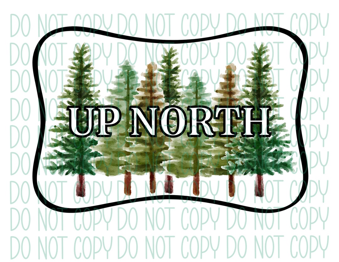 Up North Pine Badges PNG ***digital Download*** - Etsy