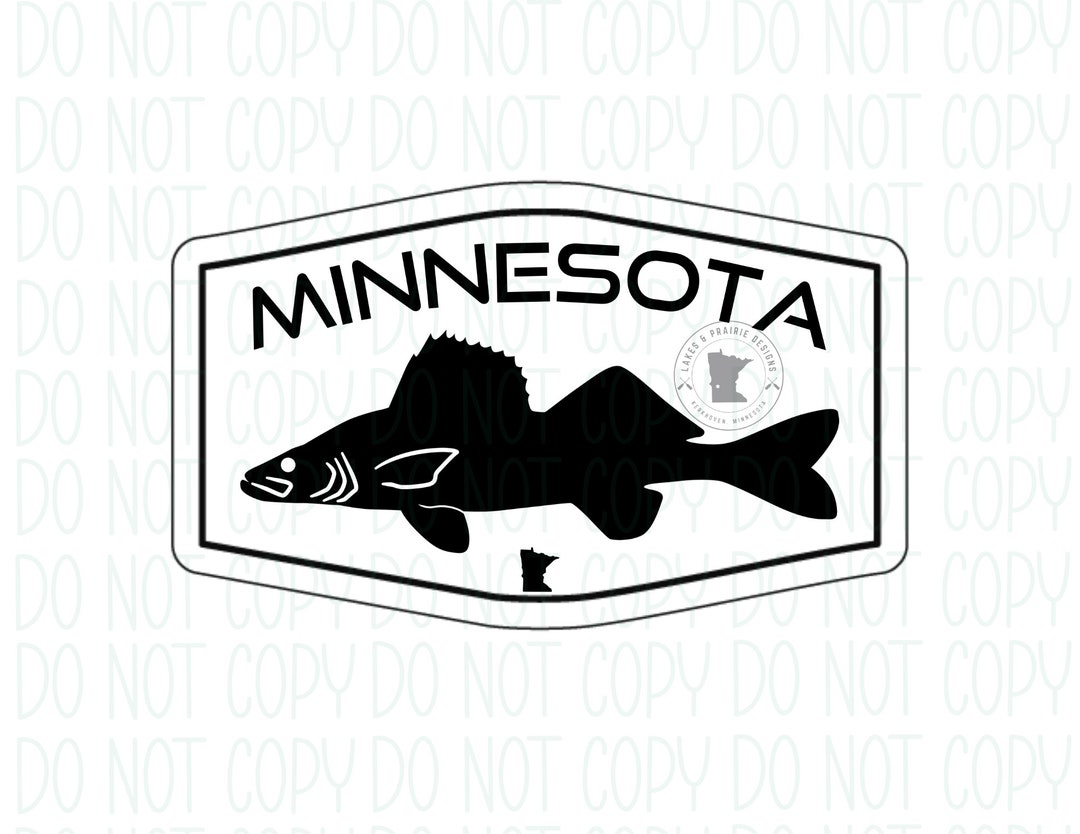 Minnesota Walleye Digital Download PNG SVG - Etsy