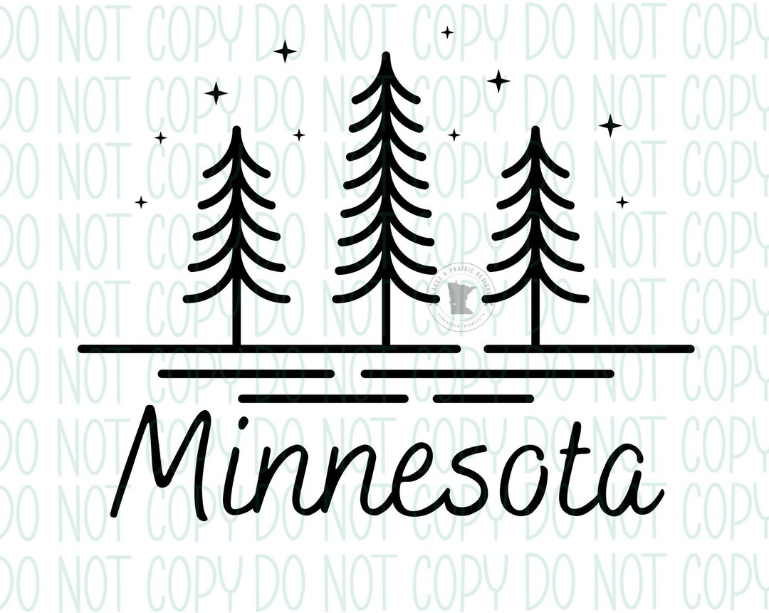 Minnesota Woods Digital Download SVG PNG - Etsy