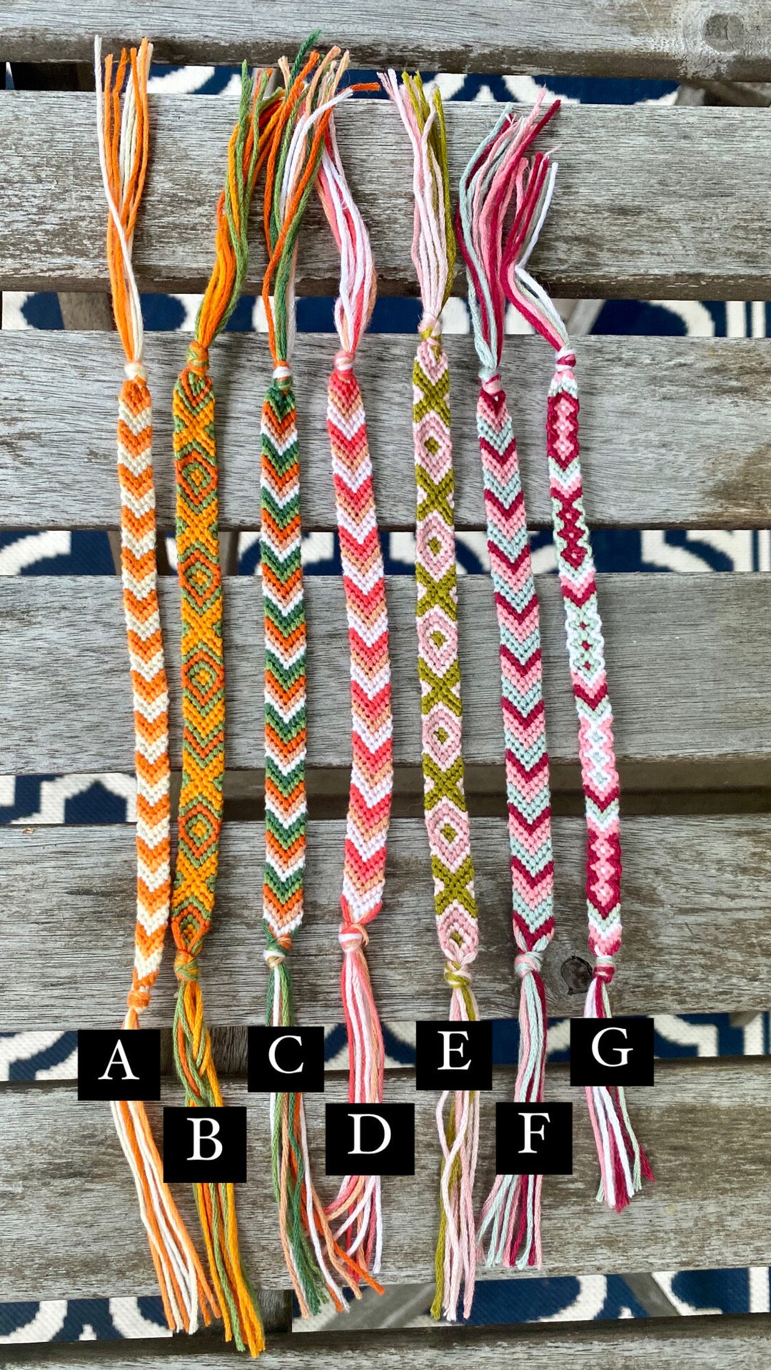 Friendship Bracelets, String Bracelets, Teen Gifts, Free Shipping - Etsy