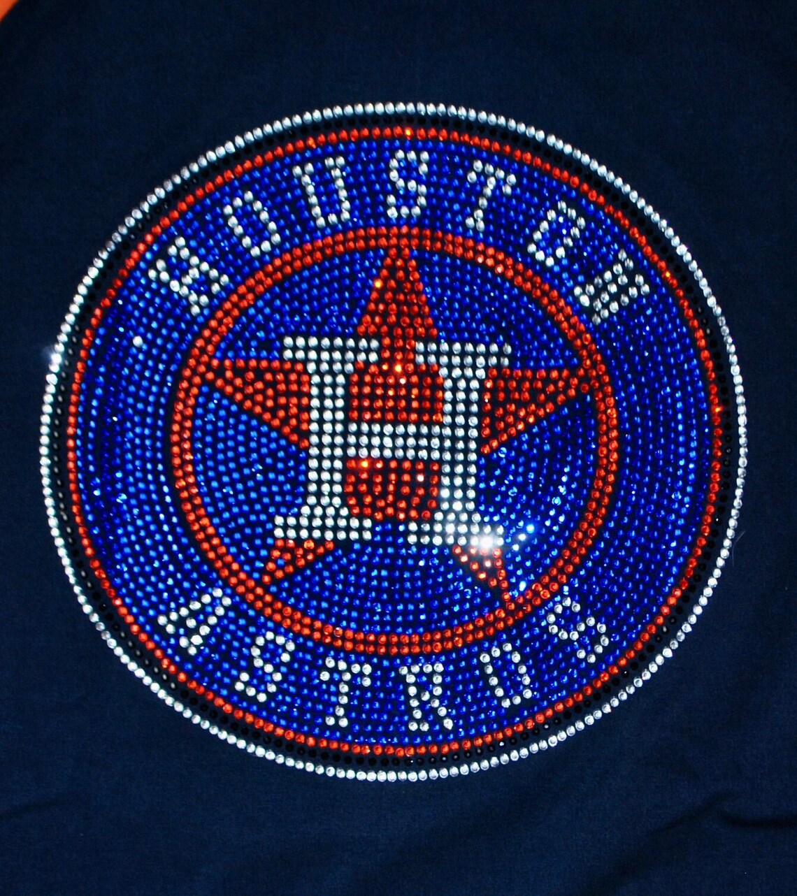 Houston Astros Rhinestone Round - Etsy