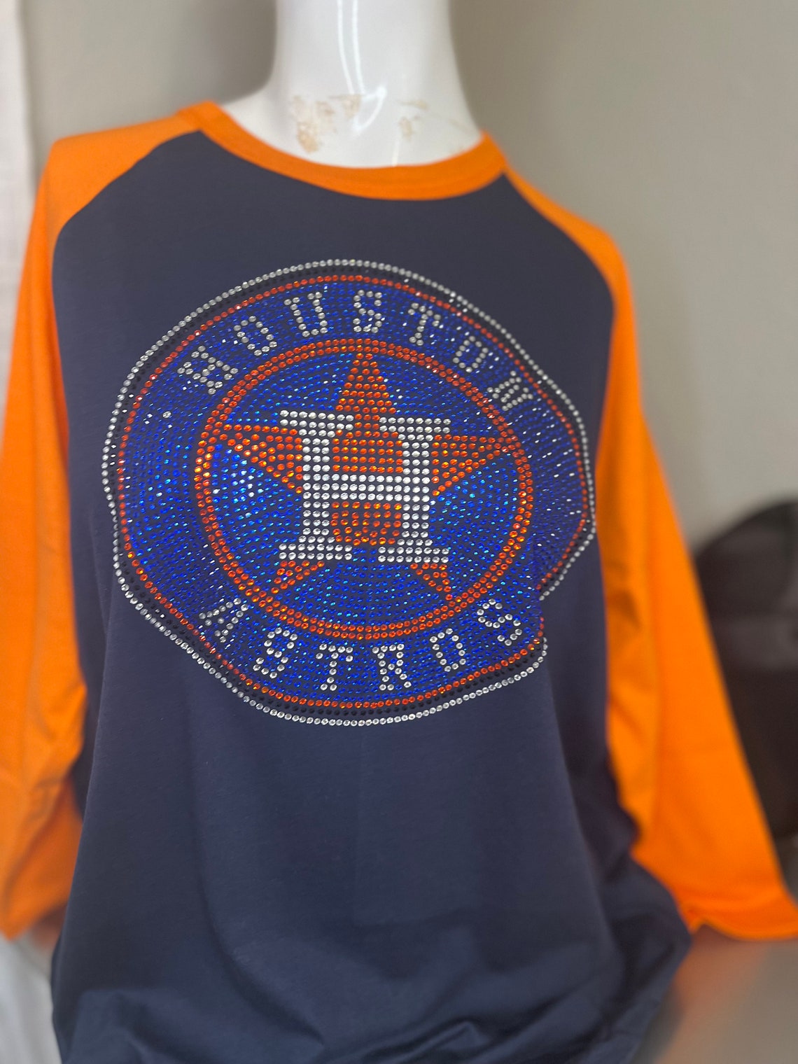 Houston Astros Rhinestone Round - Etsy