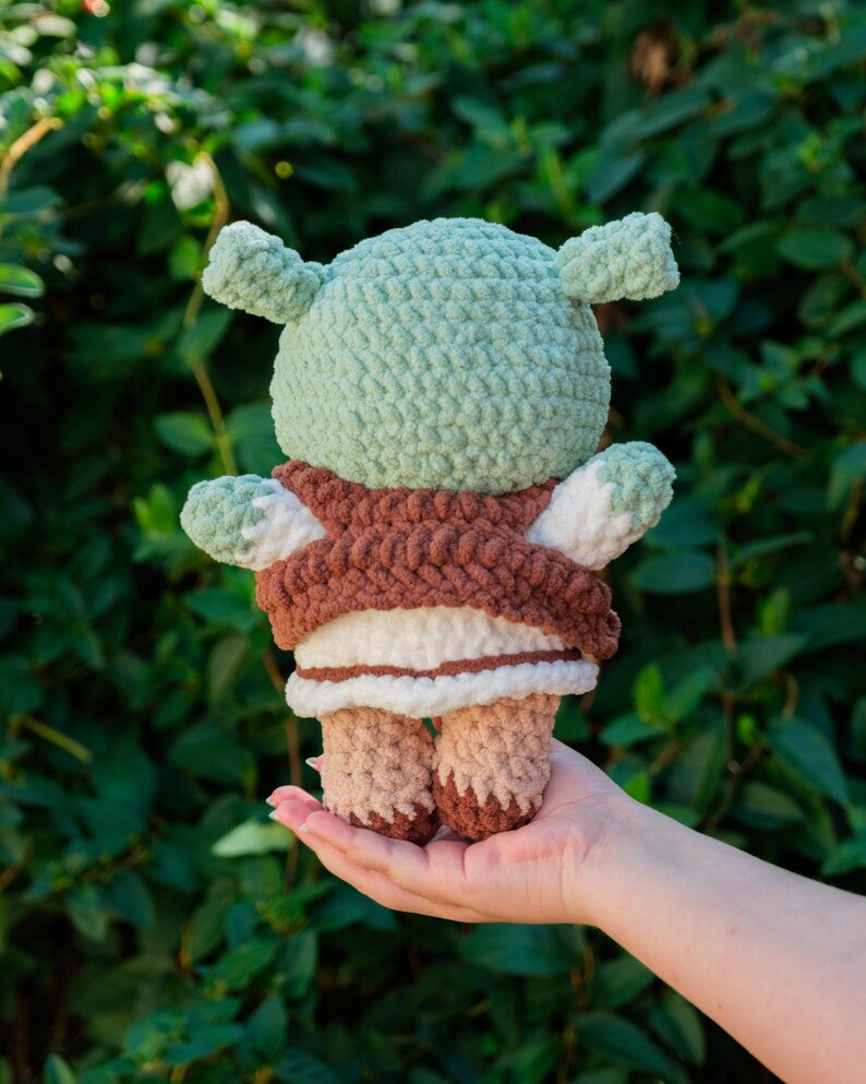 Crochet Green Swamp Monster Amigurumi Plushie - Etsy