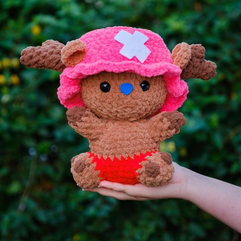 Chopper One Piece Plushie - Etsy