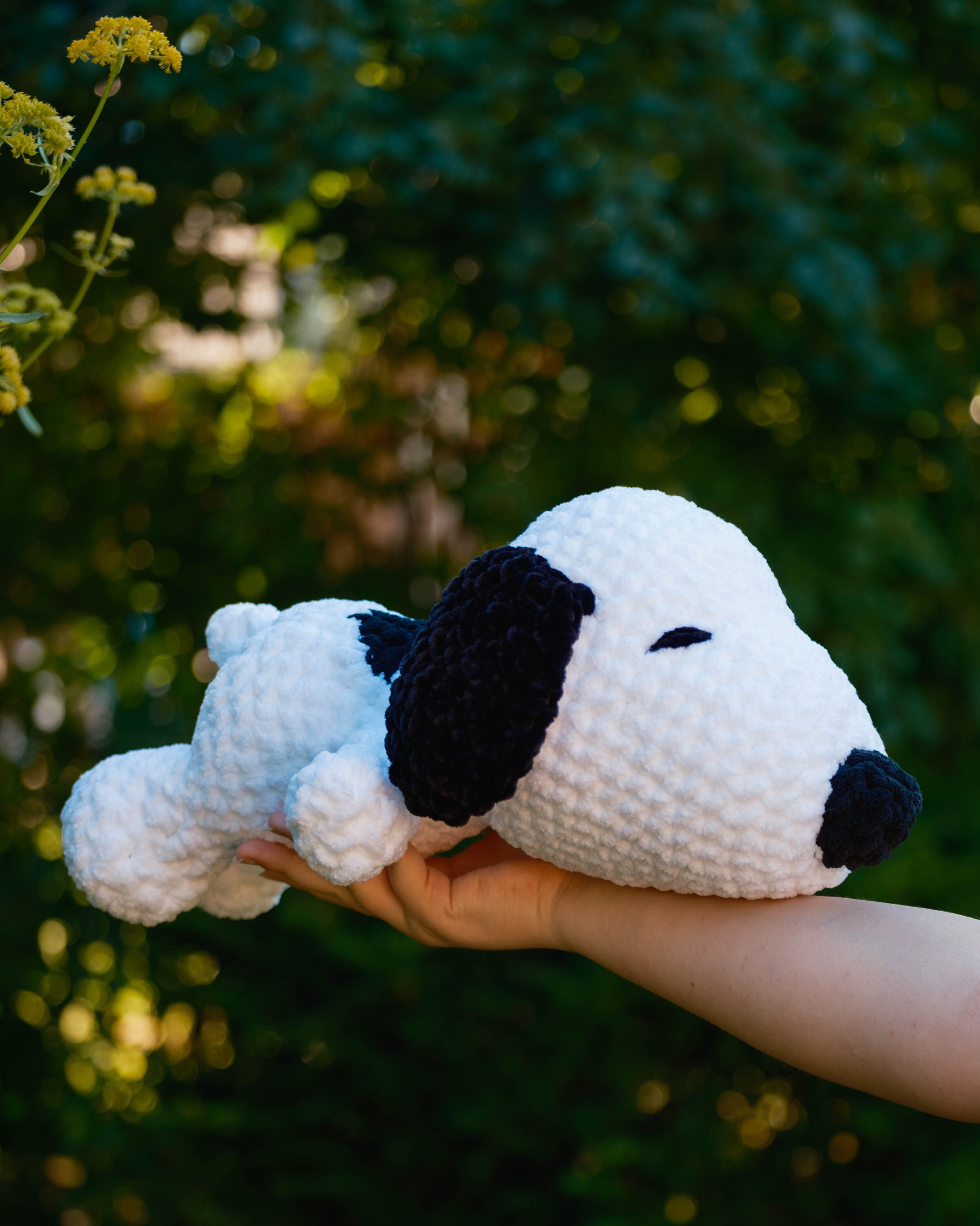 Crochet Sleepy Lazy Snoopy Peanuts Dog Amigurumi Plush - Etsy