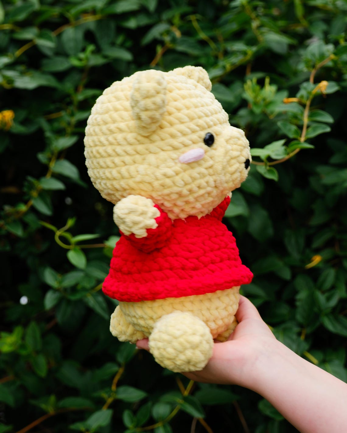 Crochet Teddy Bear Plushie Amigurumi - Etsy