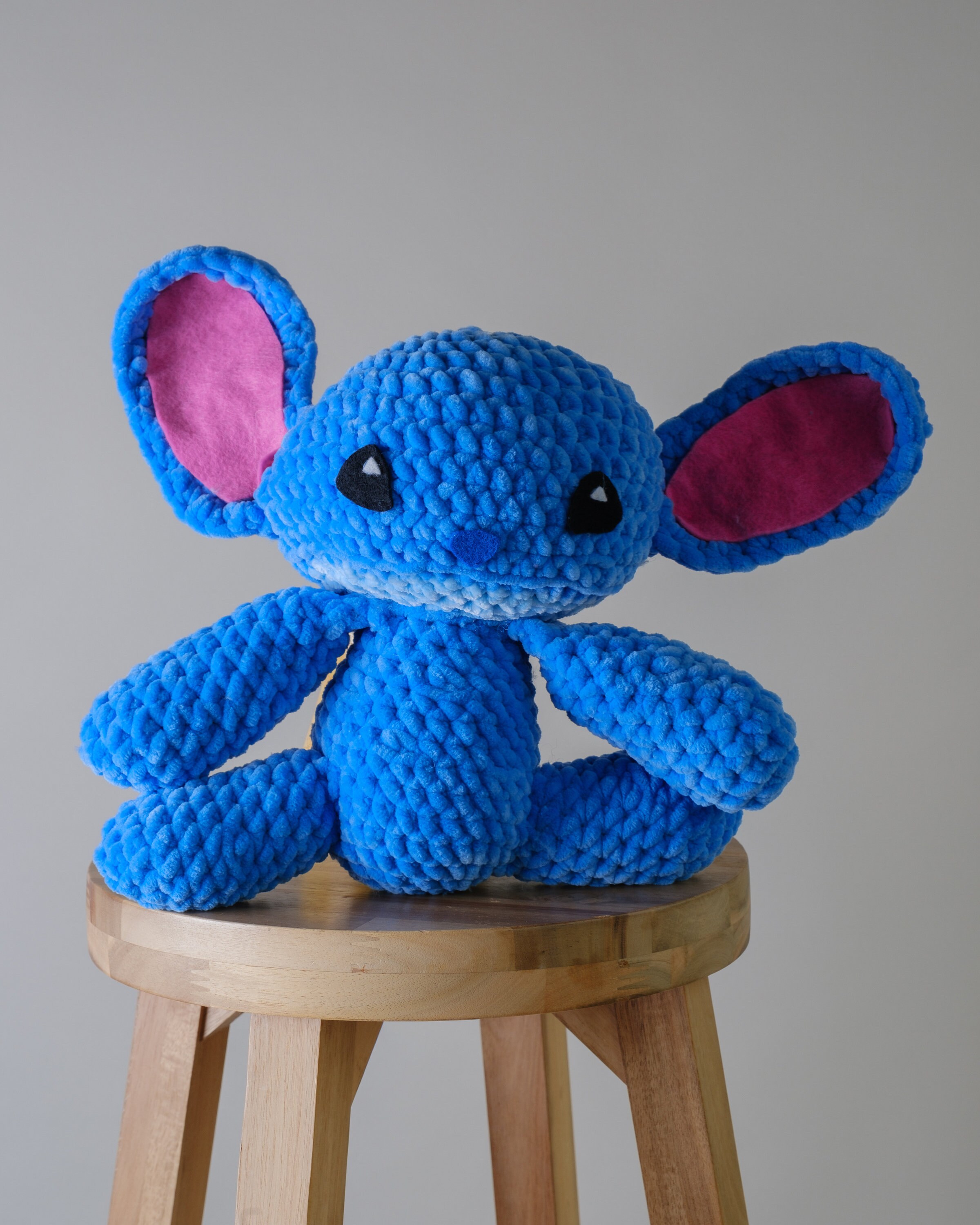 Crochet Blue Alien Amigurumi Plush - Etsy