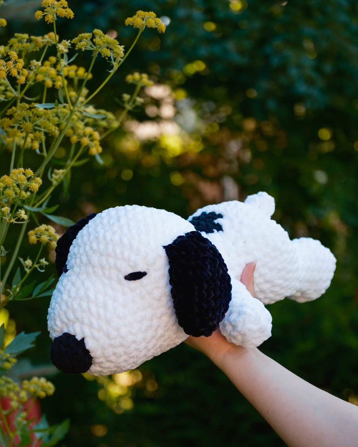 Crochet Sleepy Lazy Snoopy Peanuts Dog Amigurumi Plush - Etsy