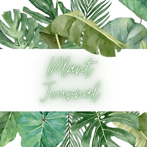 Plant Journal Digital & Printable - Etsy