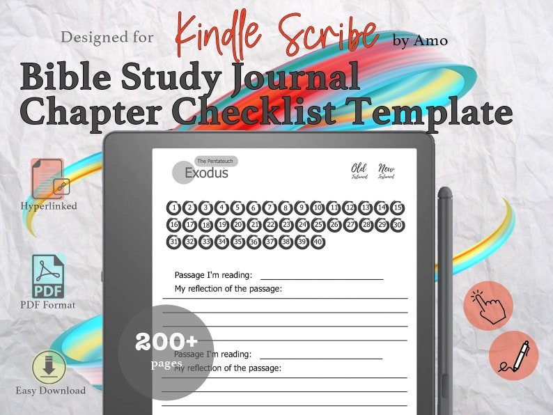 Bible Study Journal -reading Tracker -for Self Reflection and Learning ...