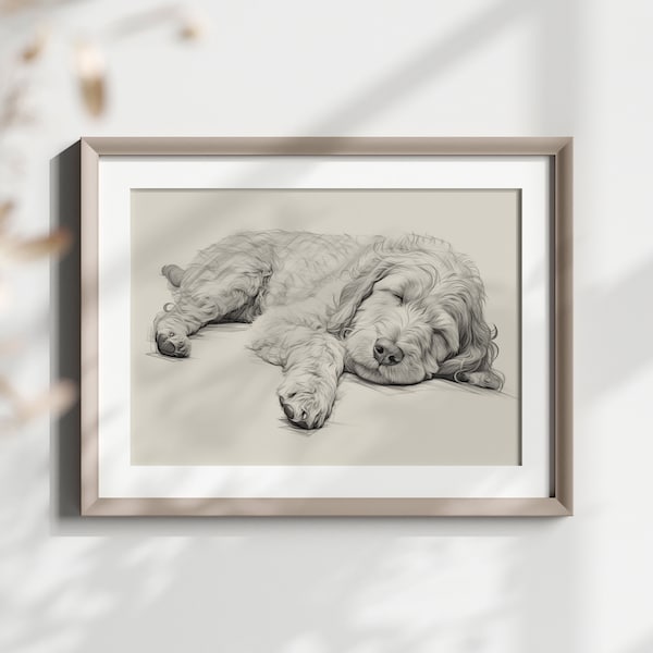 Labradoodle Print - Etsy