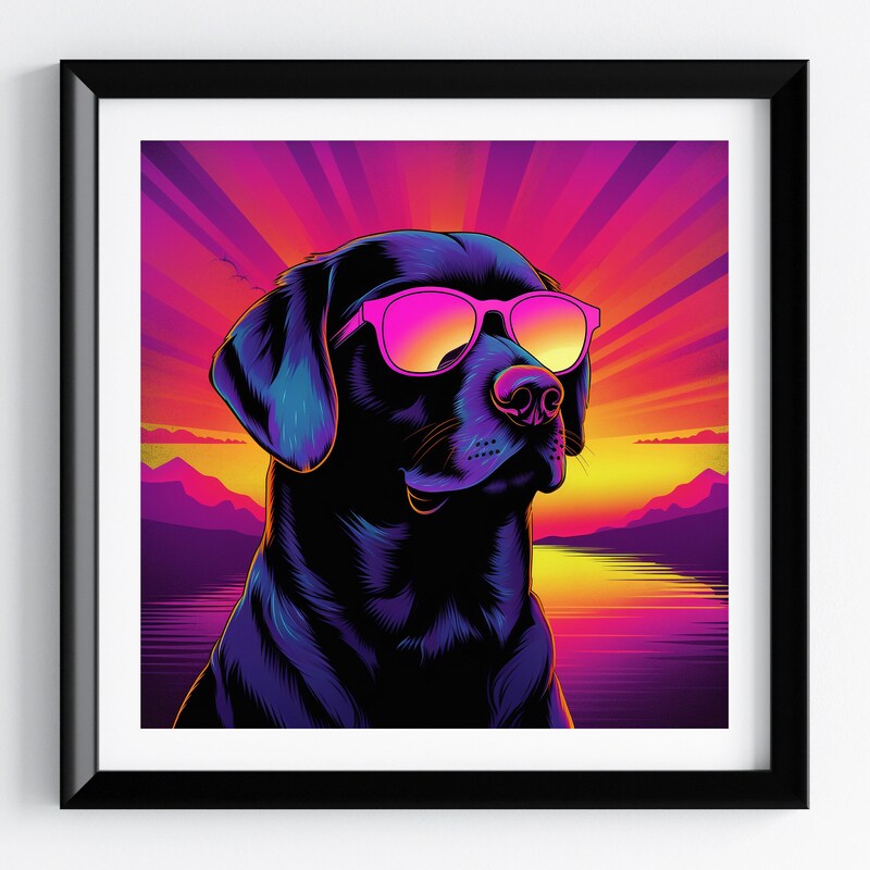 Black Lab Art - Etsy