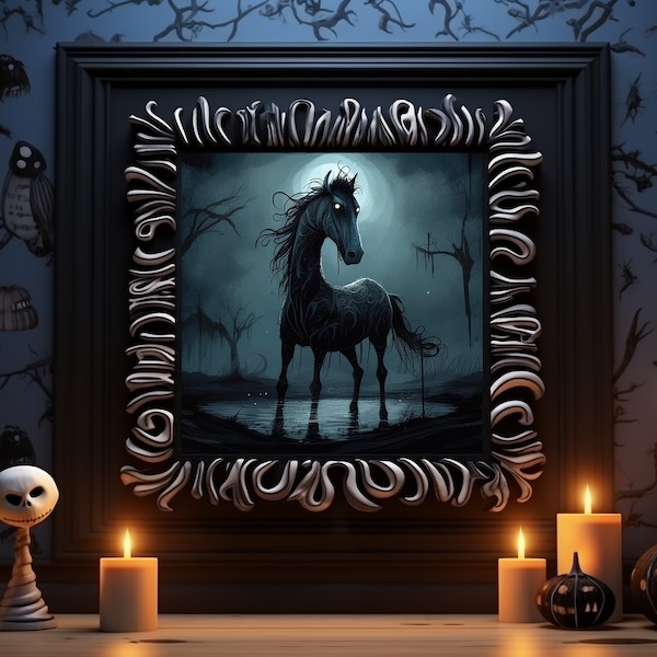 Gothic Horse Decor - Etsy