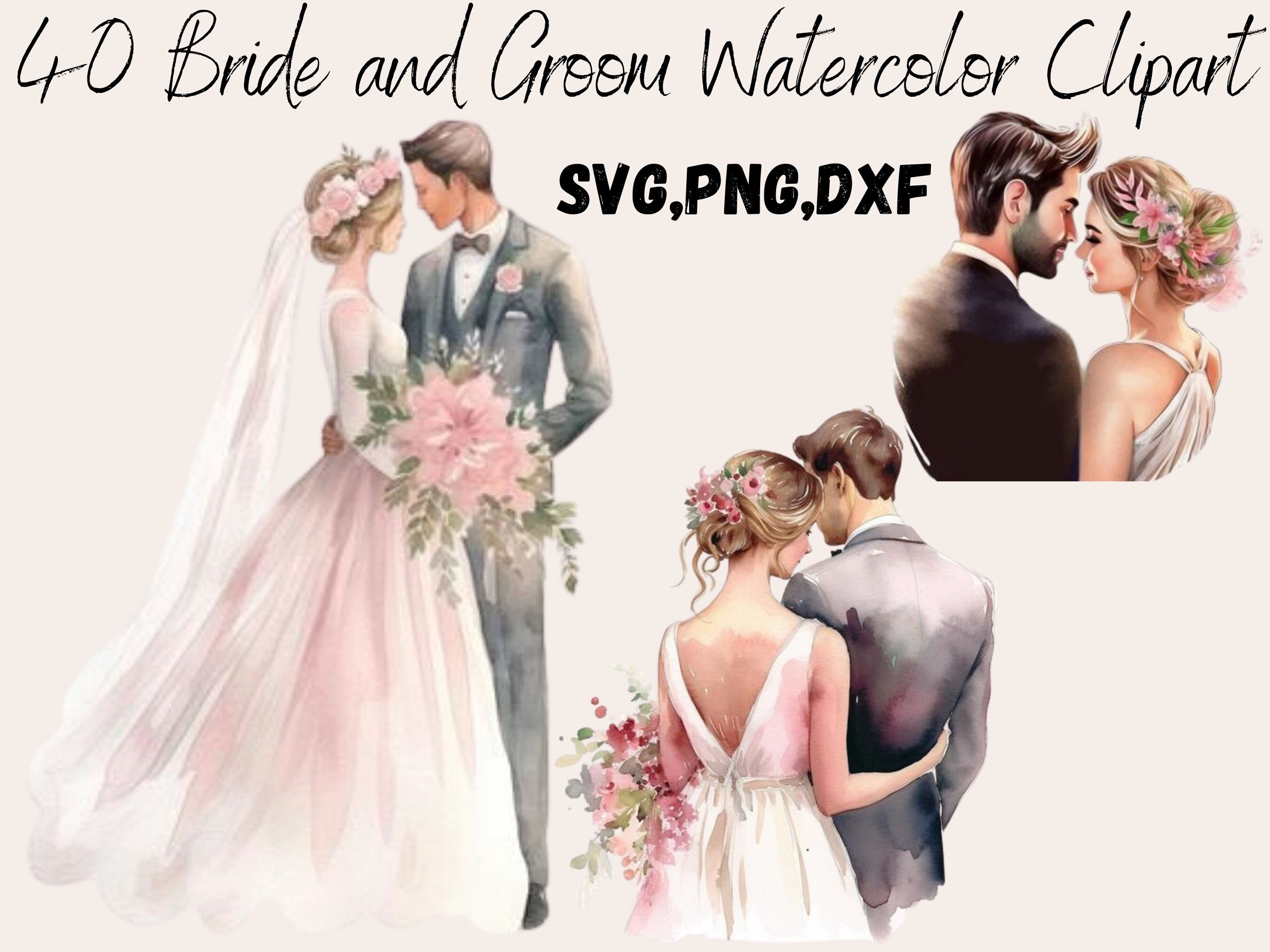 Wedding Clipart Bride And Groom
