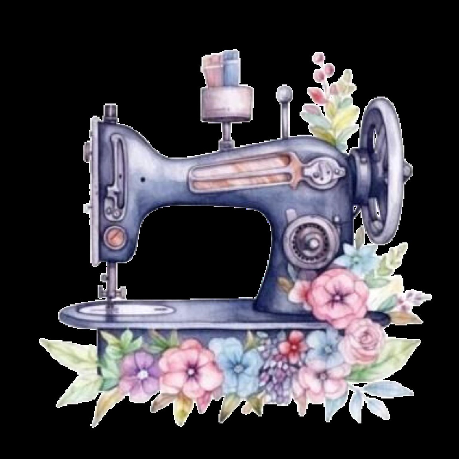 38 Watercolor Sewing Clipart Graphicinstant Download - Etsy