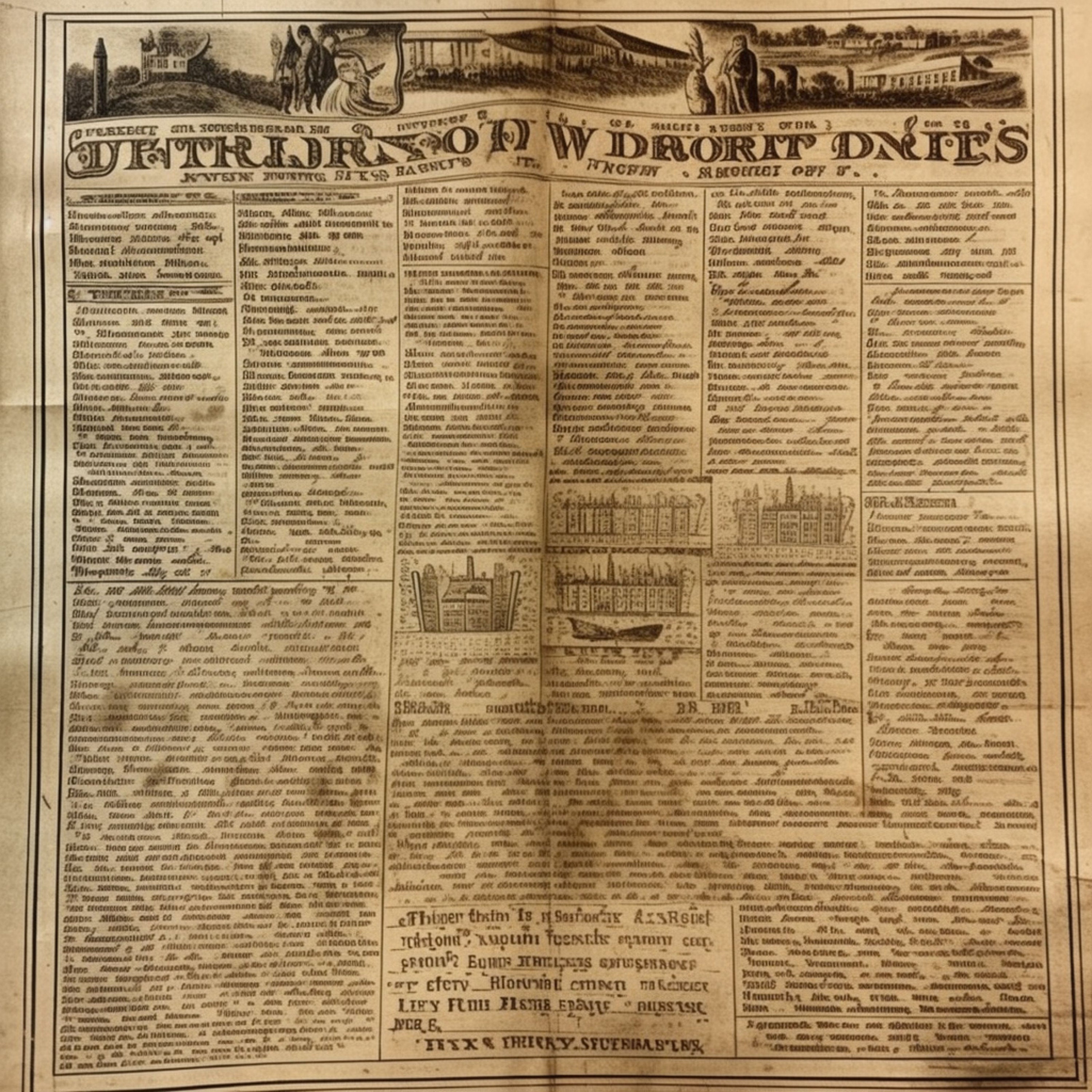 Junk Journal Printable Vintage Newspaper Vintage Paper Journal - Etsy