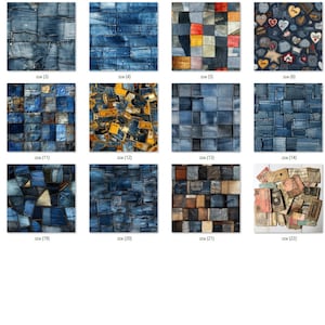 26 Jeans Junk Journal Kit, Old Denim Insert, Vintage Ephemera ...