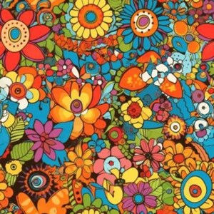 23 Hippie Pattern , Commercial Use , Digital Paper , Hippie Textures ...