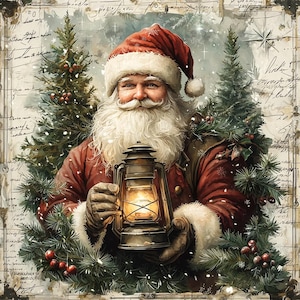 73 Rustic Christmas Junk Journal Kit, Merry Christmas Junk Journal ...