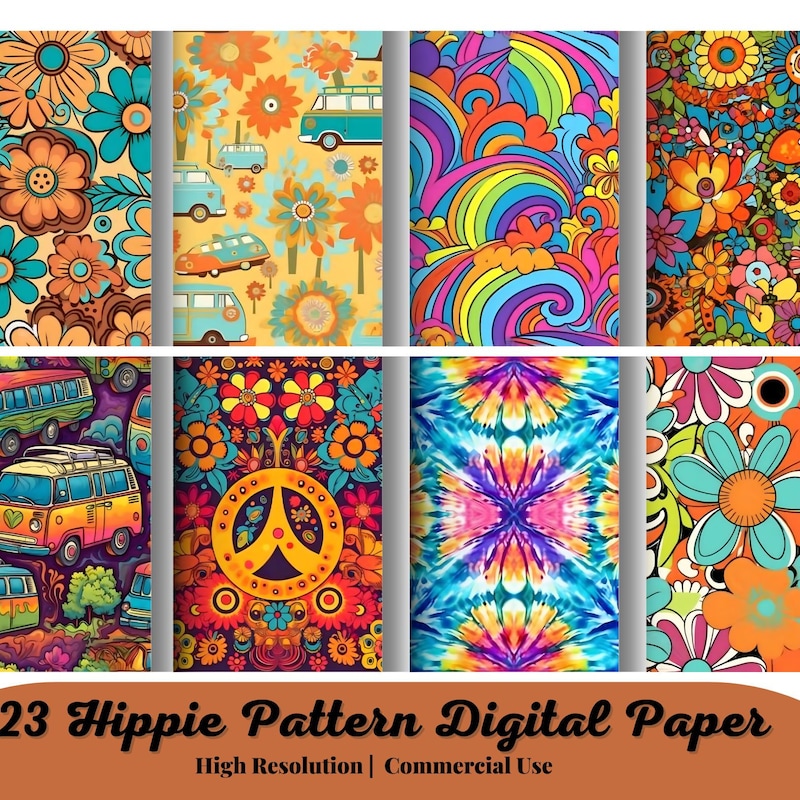 Hippie Dress Pattern - Etsy