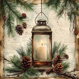 73 Rustic Christmas Junk Journal Kit, Merry Christmas Junk Journal ...