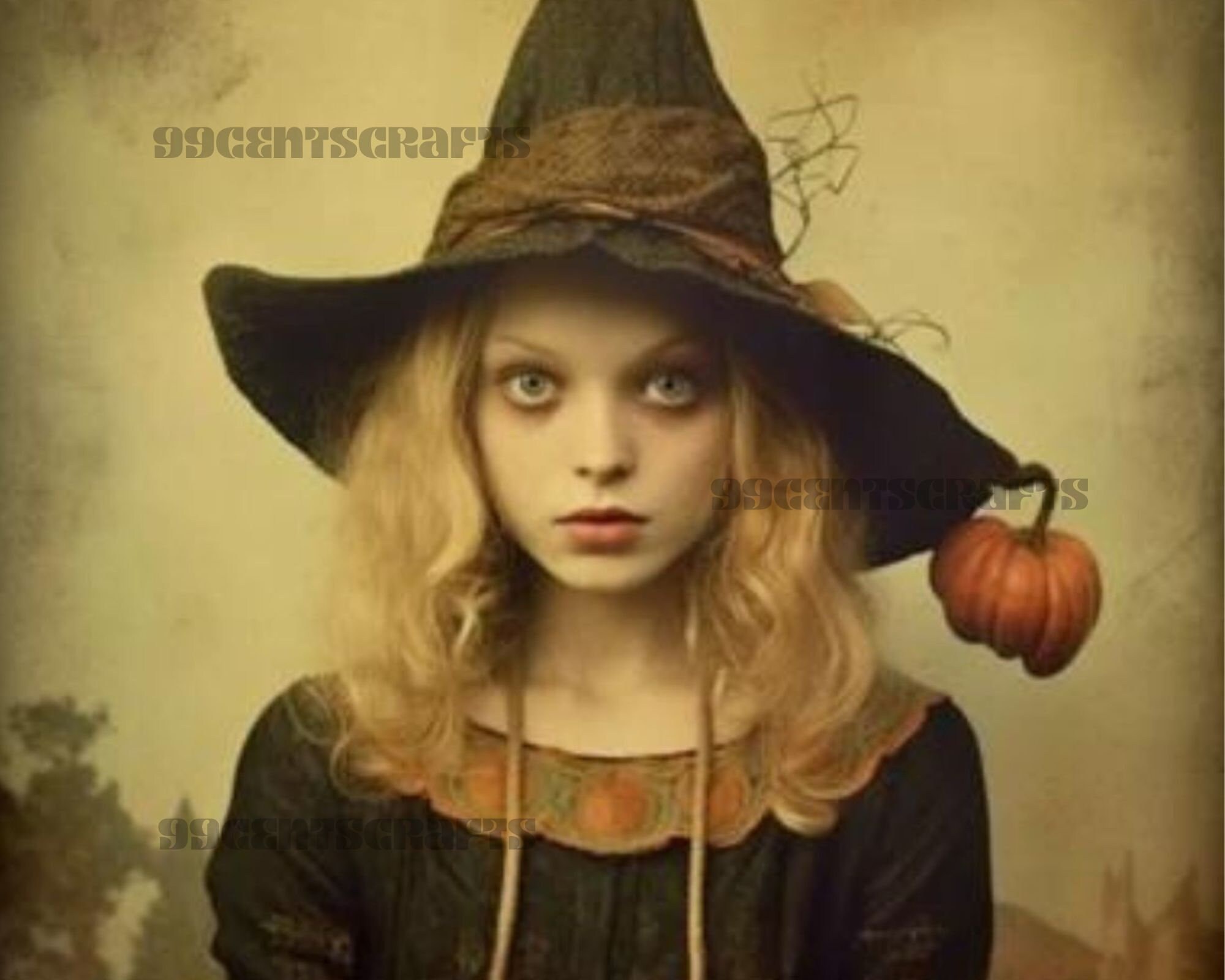 24 Creepy Witch Photos Printable Witchy Photographs Vintage - Etsy