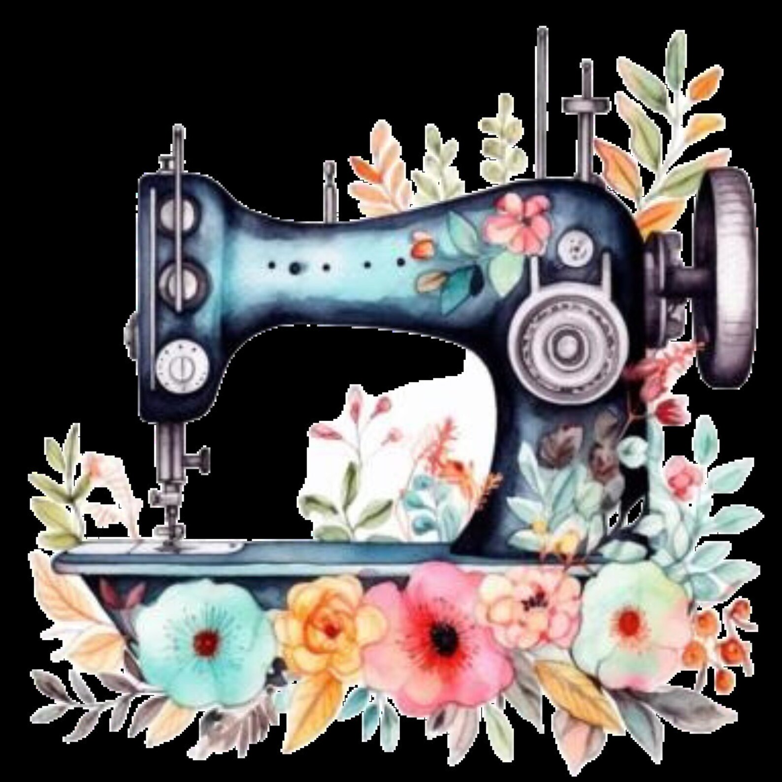 38 Watercolor Sewing Clipart Graphicinstant Download - Etsy