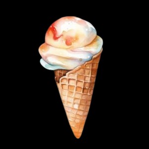 43 Ice Cream Watercolor Clipart Bundle - PNG Images of Flavored Tasty ...