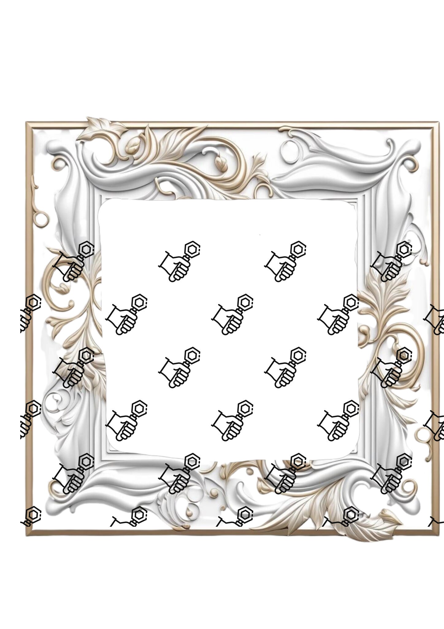 119 Vintage Frame Printable Digital Download Clip Art Antique Border ...