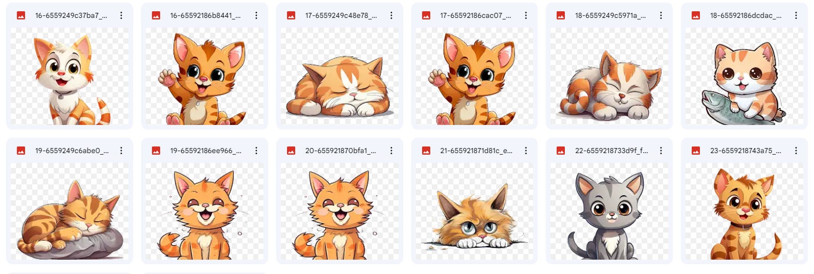 26 Cats Clipart Commercial Use, Kitten Cat Clipart,transparent PNG ...