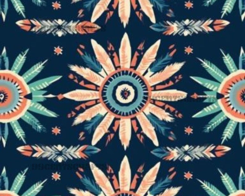 25 Native Digital Paper Pack. Scrapbooking Pages Background - Etsy