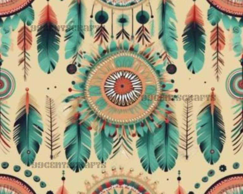 25 Native Digital Paper Pack. Scrapbooking Pages Background - Etsy