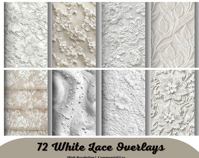 Vintage Lace Borders Digital Clipart, Commercial Use, Instant Download ...