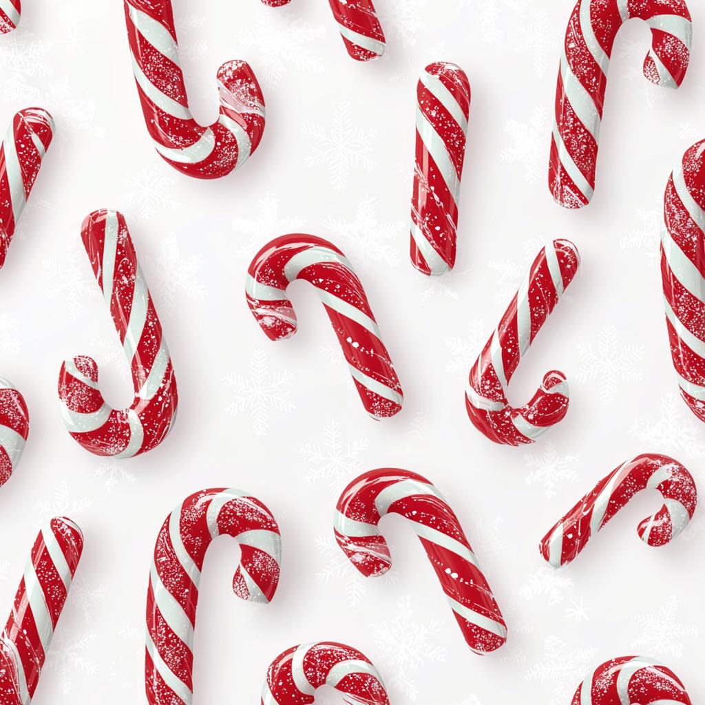 52 Peppermint, Spice Digital Paper, Candy Cane, Christmas, Holiday ...