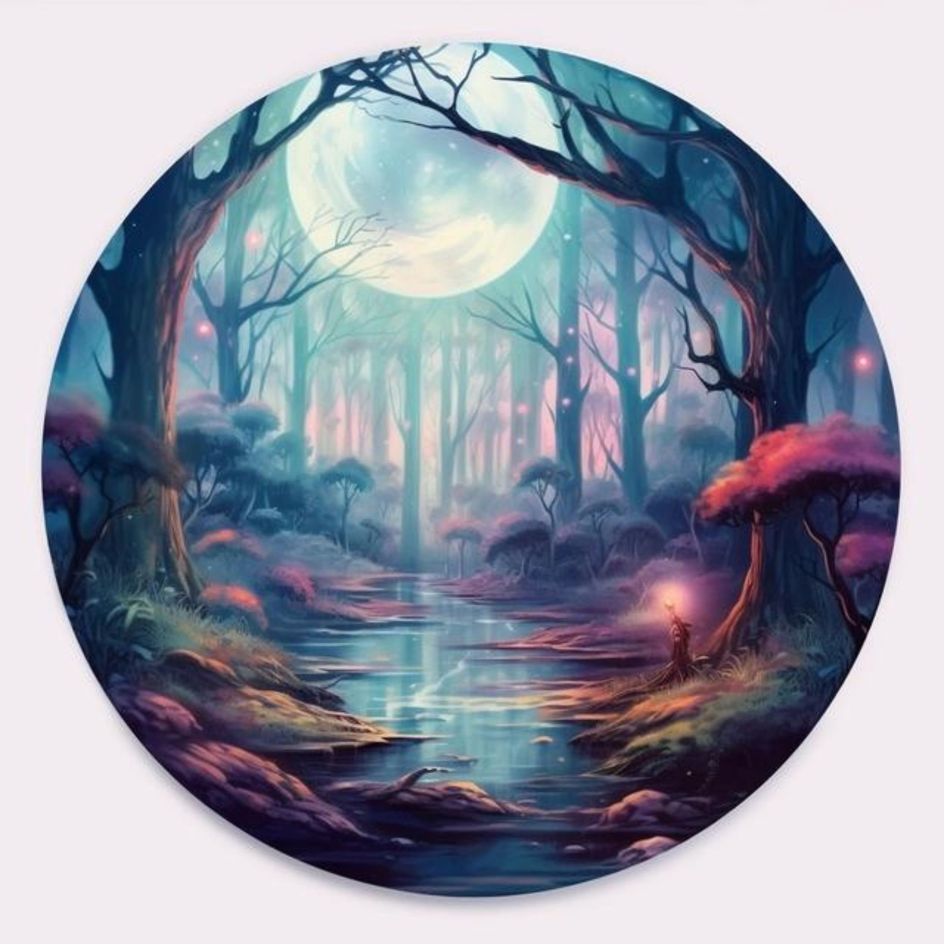 20 Enchanted Forest Digital Paper Enchanted Forest Seamless Enchanted ...