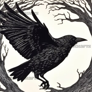 21 Ravenwood Digital Scrapbooking Kit, Autumn Gothic Fantasy Clipart ...