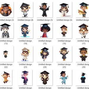 48 Graduation Kid Clipart, Vector Preschool, Students, Diploma ...